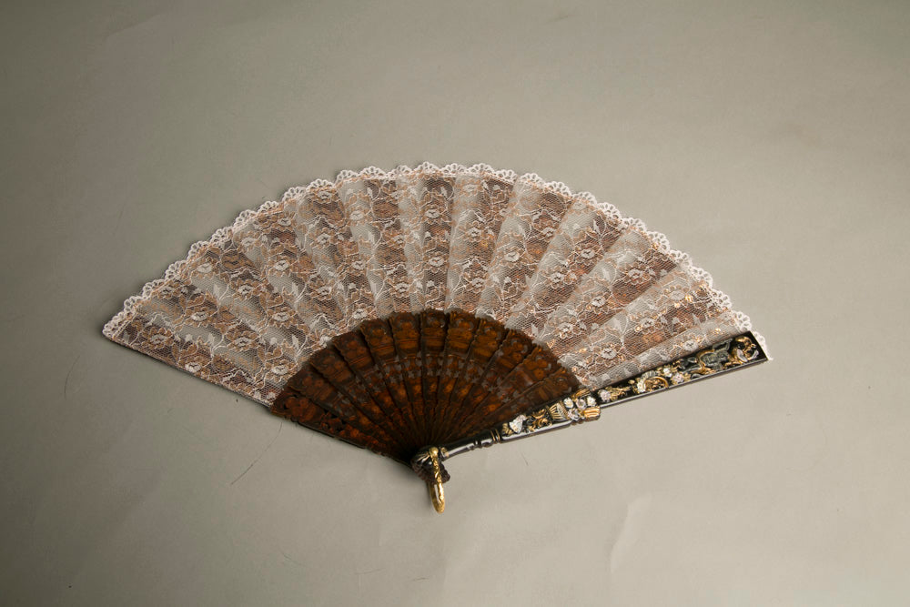 Antique Fan Spectacular articulated Hand held fan Accessory – TALKING ...